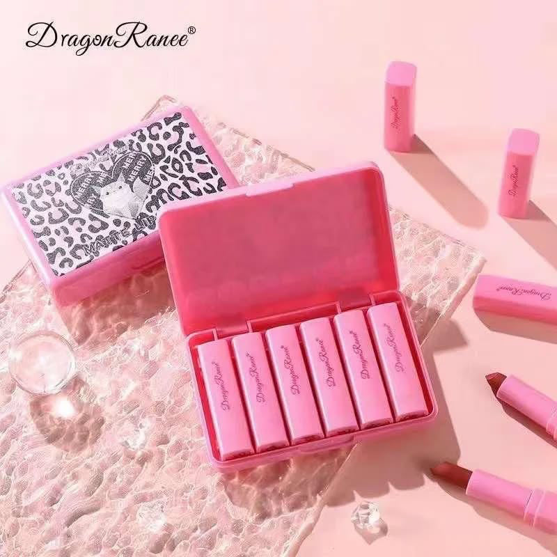 Dragon Ranee 6 in 1 Matte Lipstick Pack – www.munasibstore.com